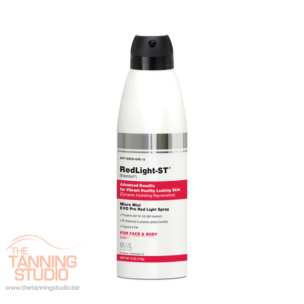 Red Light-ST® Micro Mist EVO Pre Red Light Spray - The Tanning Studio